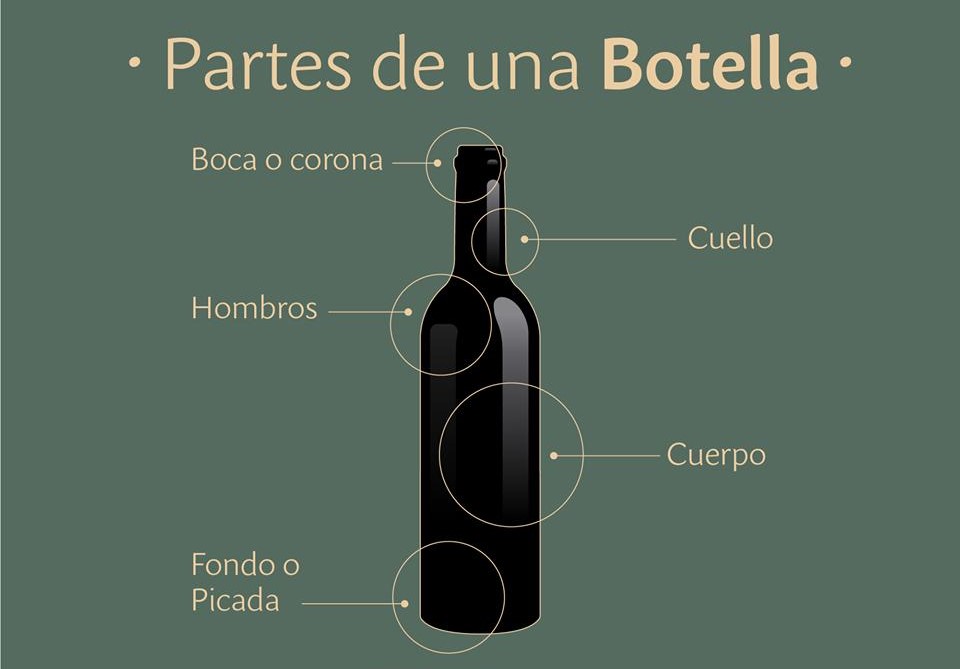 ¿Qué es y para qué sirve la picada en la botella del vino? - Matices ...